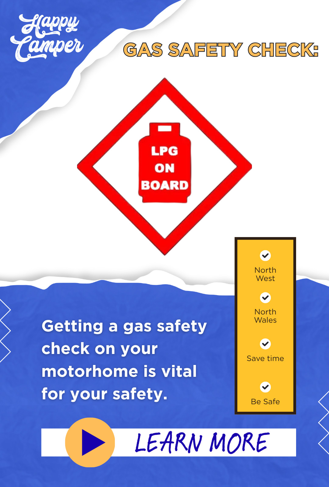 Motorhome Gas Safety Check - Motorhome & Caravan Repairs & Servicing in ...