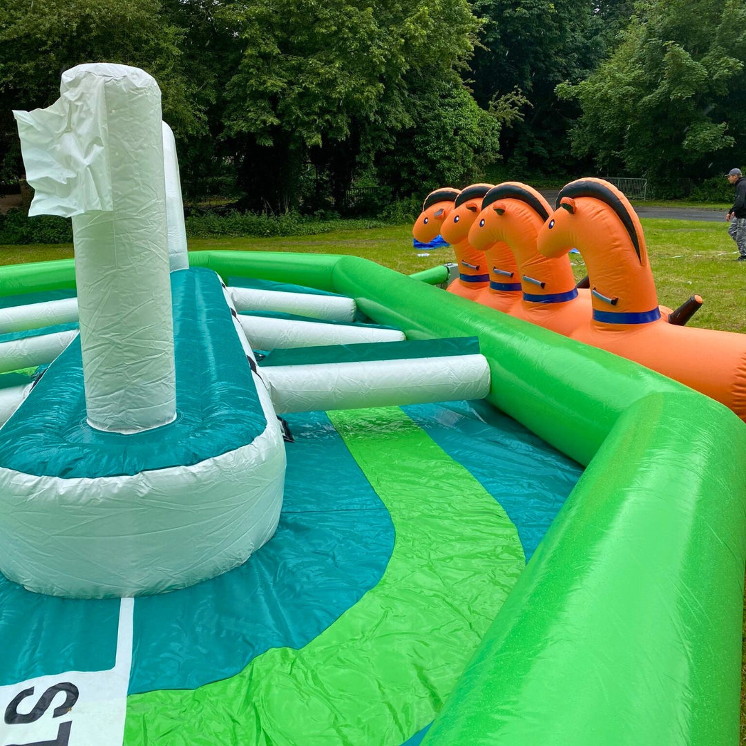 Inflatable Horse Racing Derby - Inflatable, Bouncy Castle ...