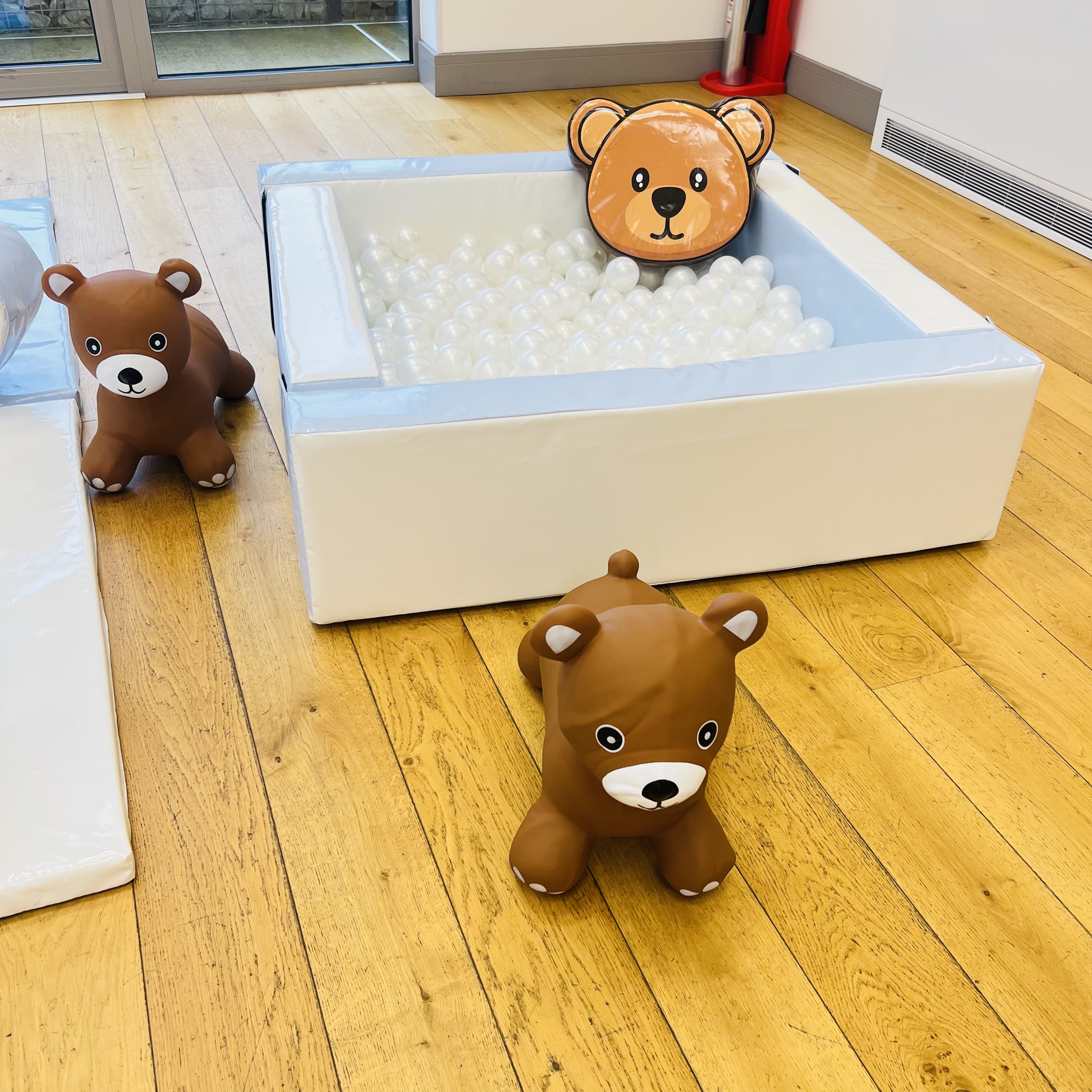 Blue Teddy Bears Soft Play and Ball Pit Package - Bouncy Castle Hire in ...