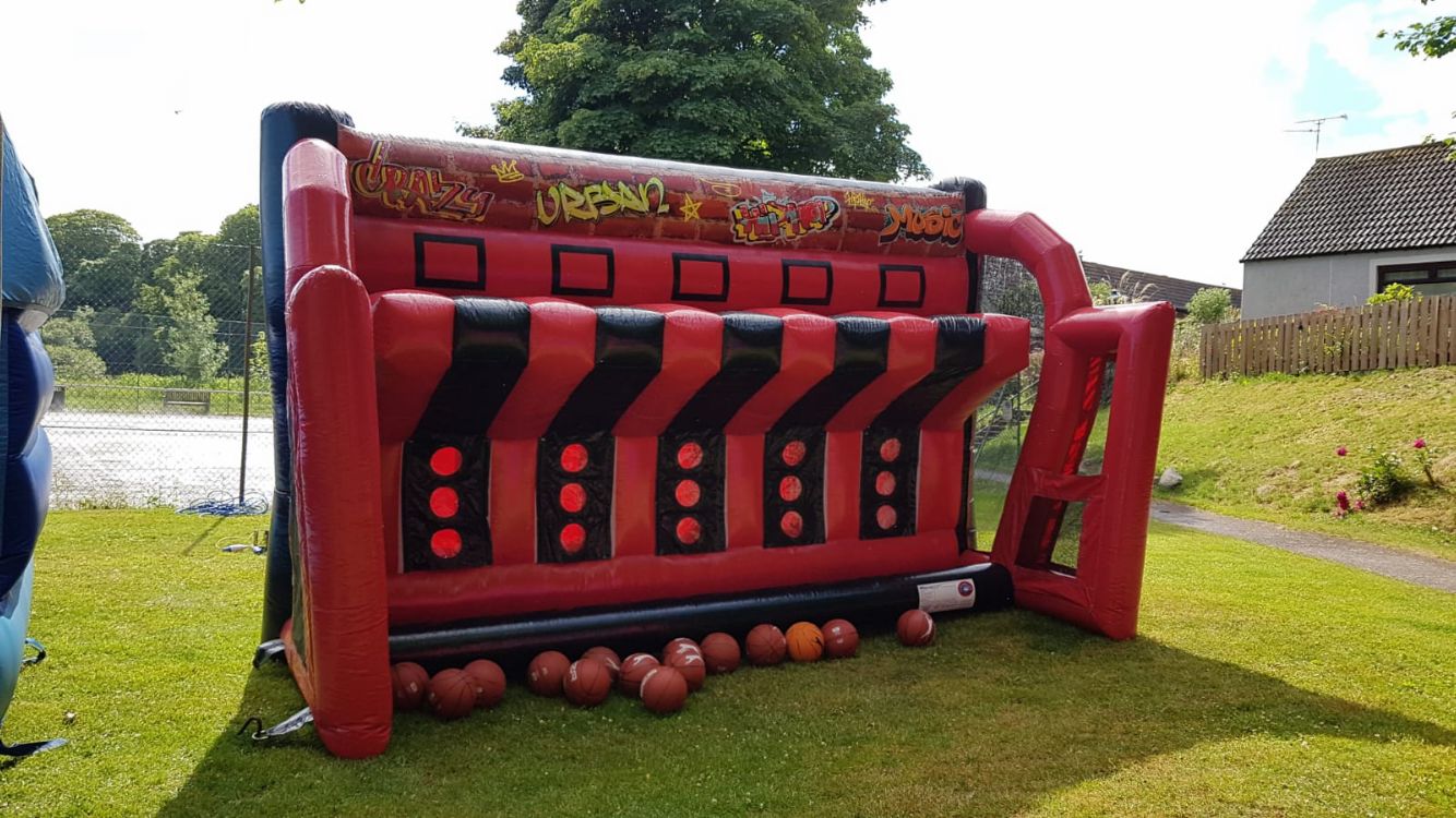 Basketball 4 in a Row - Inflatable Hire in Aberdeen, Aberdeenshire ...