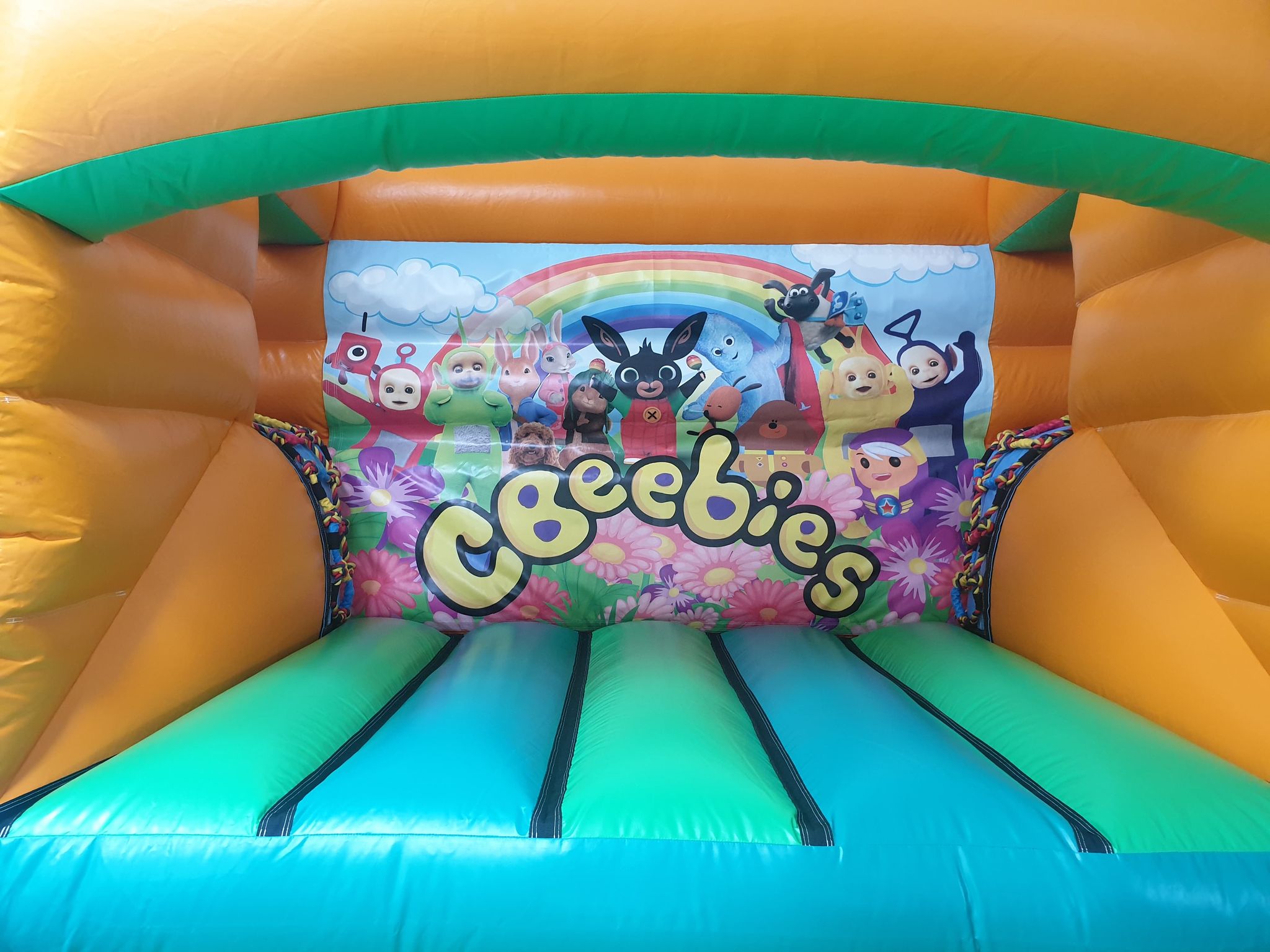 Cbeebies Twin Slide Play Park - Bouncy Castle Hire in Milton Keynes ...