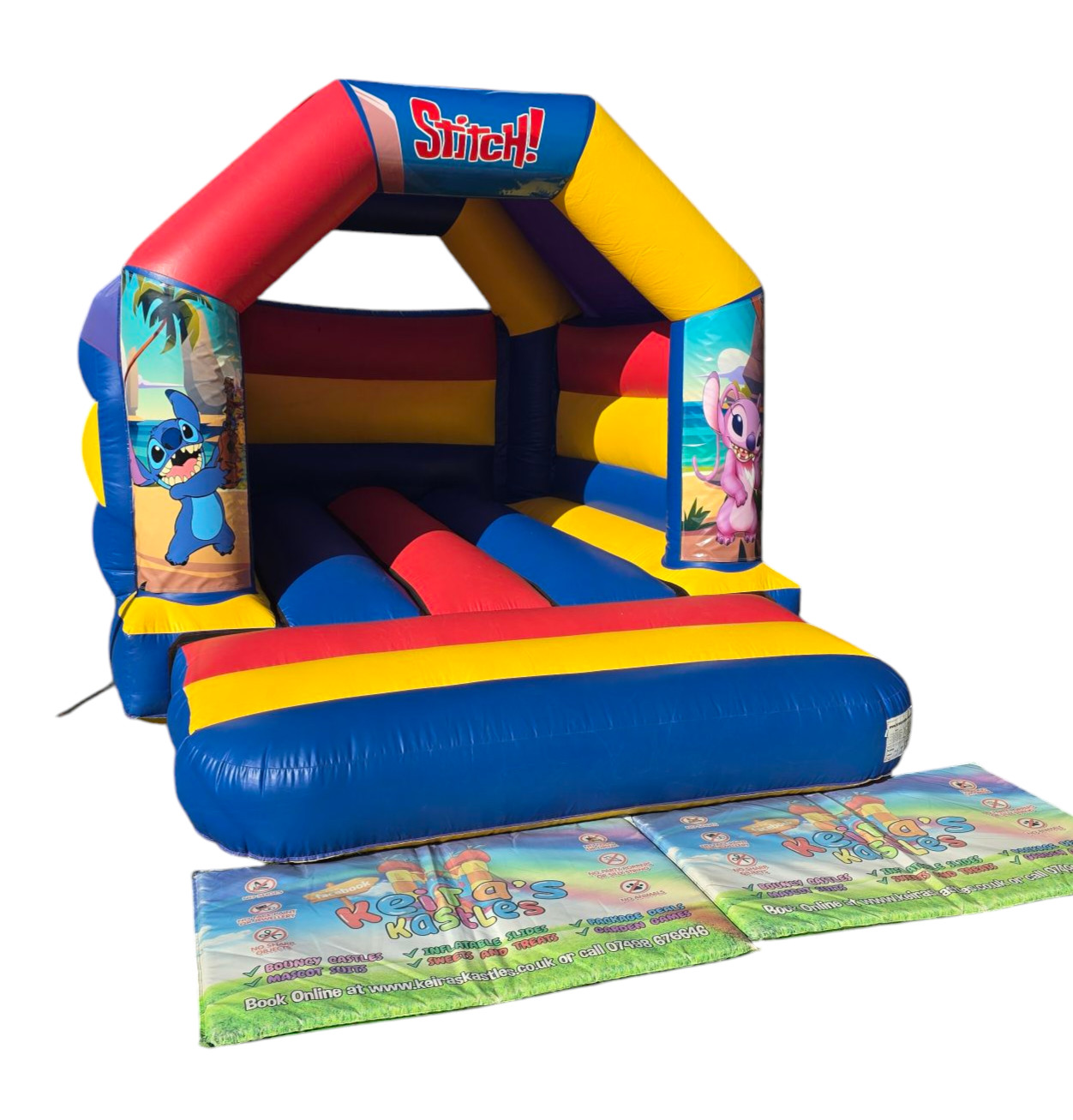 Lilo & Stitch Bouncy Castle - Bouncy Castle Hire in North Yorkshire ...