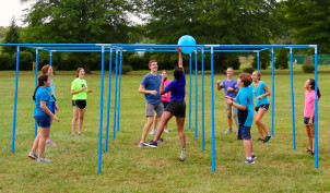 9 Square in the Air - Hire in KY | Bounce 'N Round Inflatables