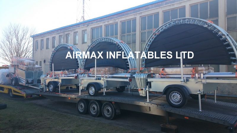 4 Round Bed Trailer Mounted Bungee Trampoline - Hire in Kilkenny ...