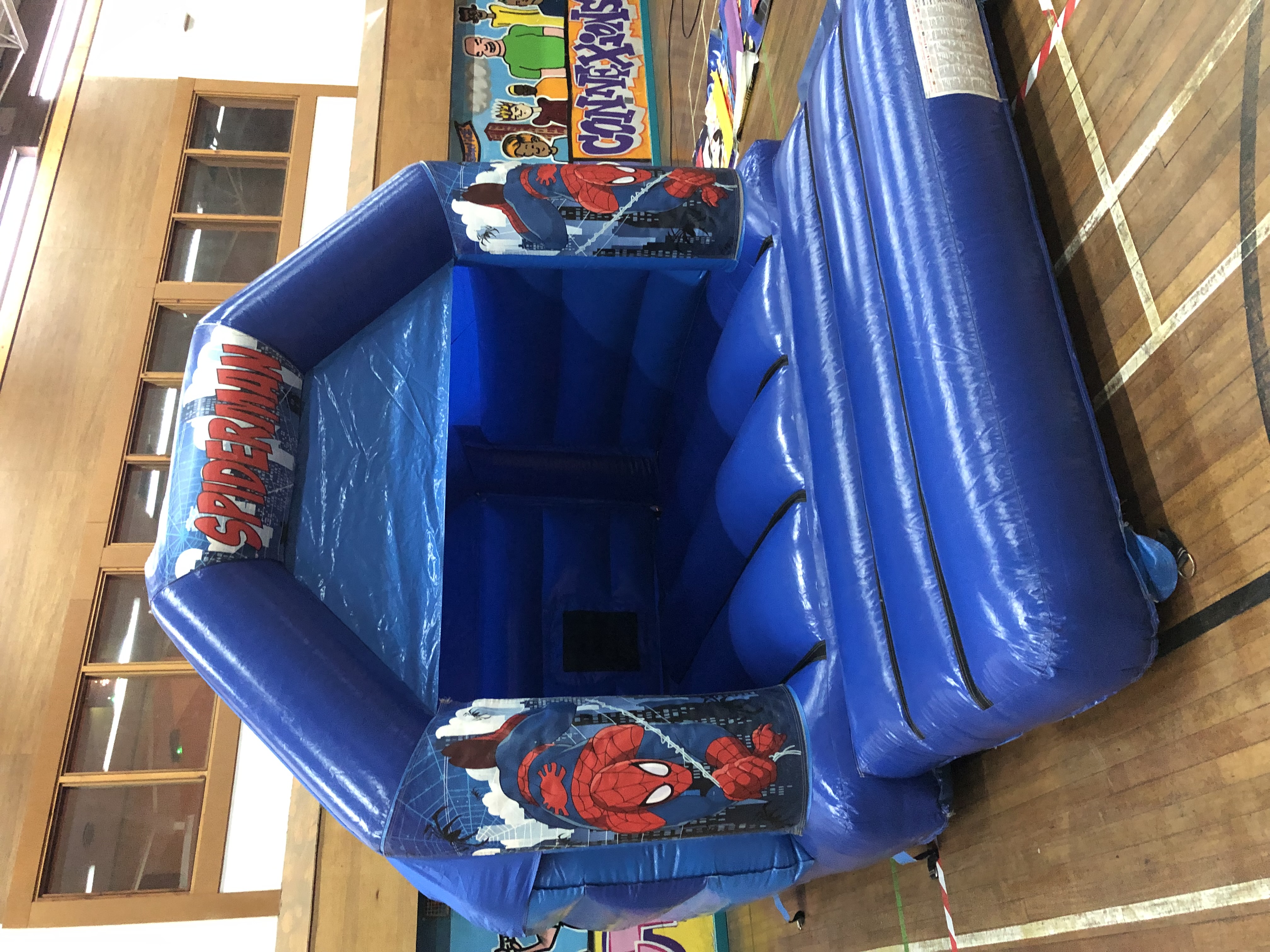 Spider-Man Style Velcro Bouncy Castle Hire in Leeds & Bradford | BnB's