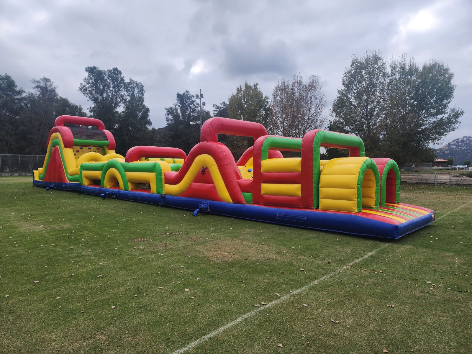 93ft Obstacle Course - Party Rental Equipment in San Diego, CA ...