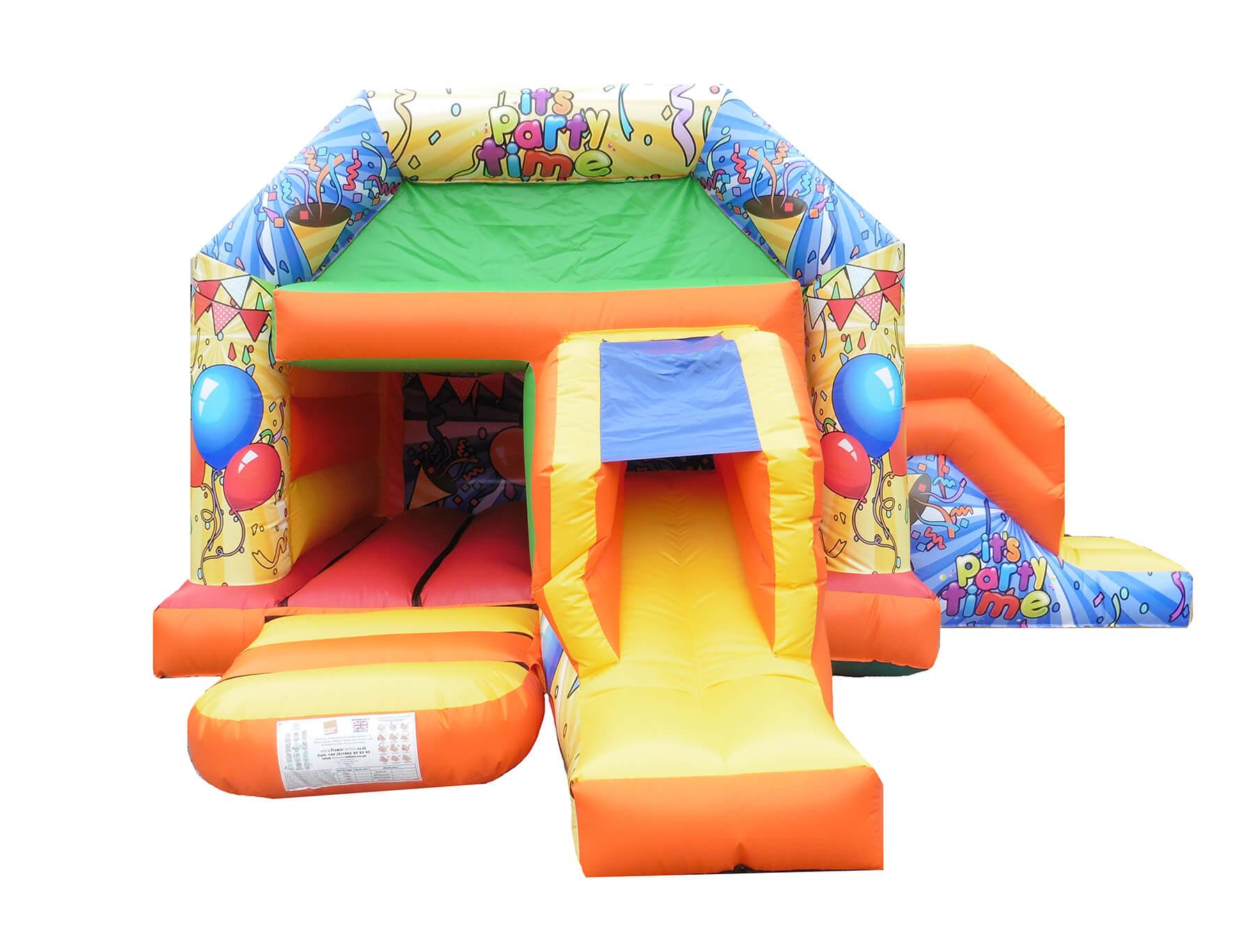 18' x 17' Bouncy Castle combi slides - Bouncy castle and soft play hire ...