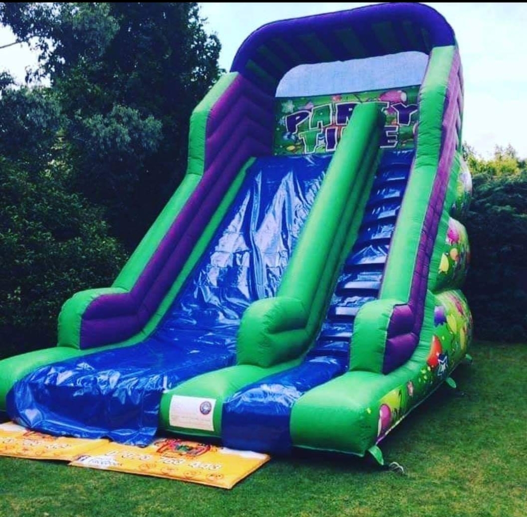 New Platform Slide party time - Bouncy Castle Hire in Solihull