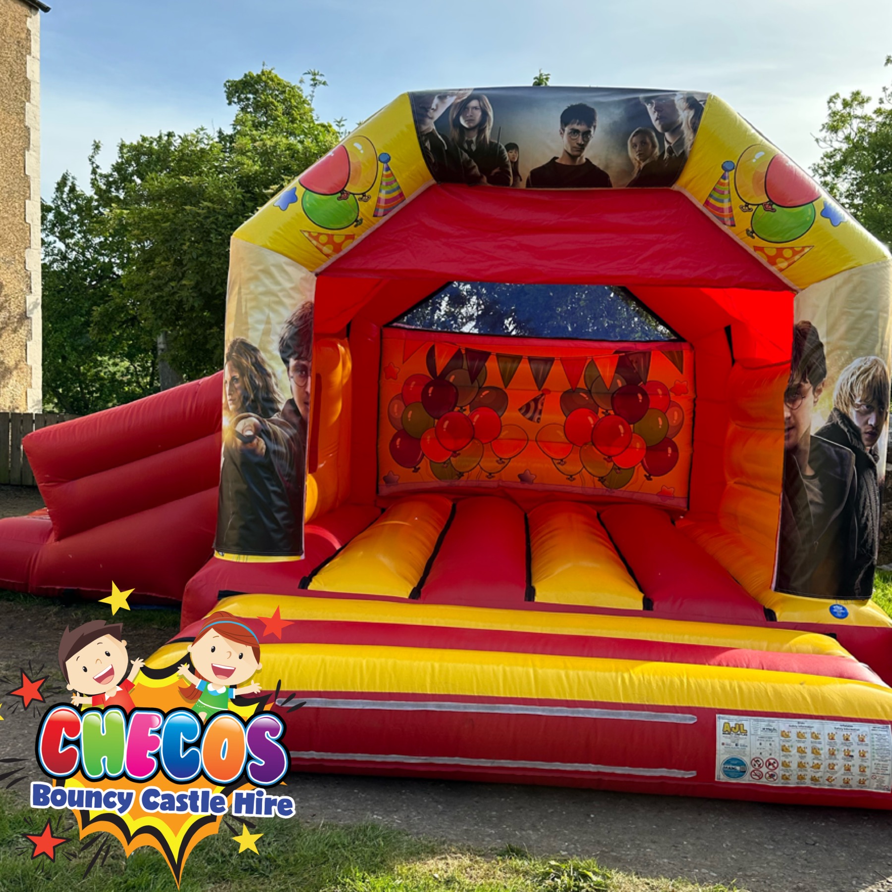 Harry Potter Combo Bouncy Castle - Bouncy Castle Hire & Children's ...