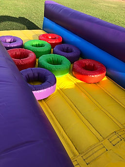 Backyard Obstacle Course - Rentals in Wisconsion | Blue Sky Inflatables ...