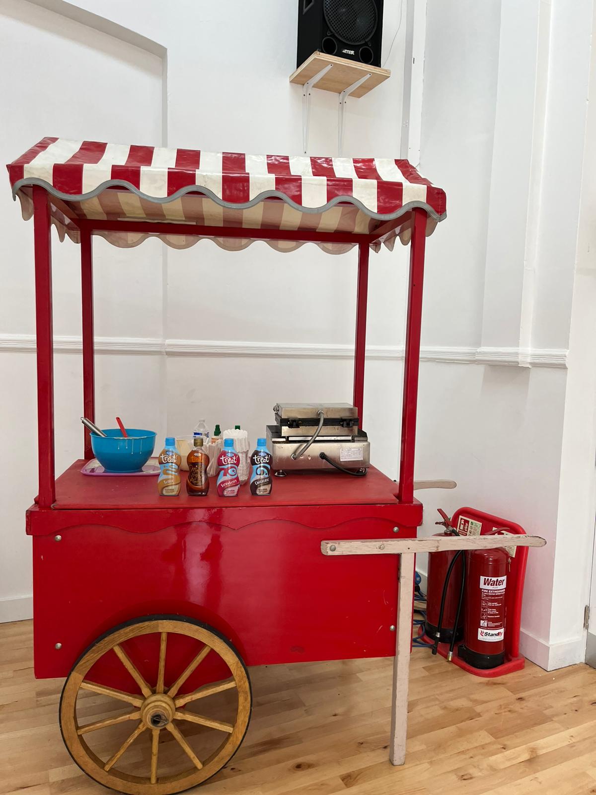 waffle carts for hire