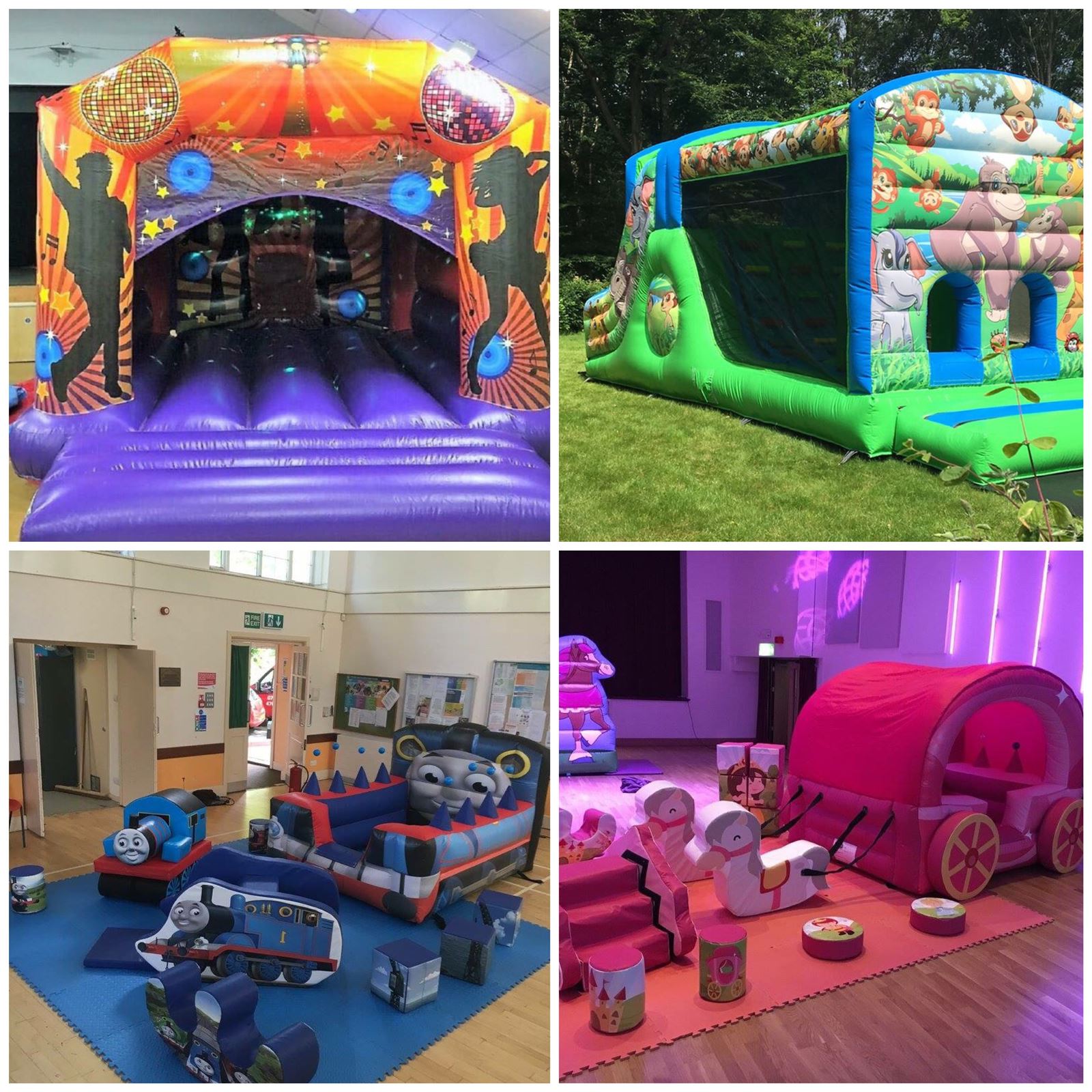 Bouncy Castle & Deluxe Soft Play Bundle 9 - Bouncy Castle Hire in ...