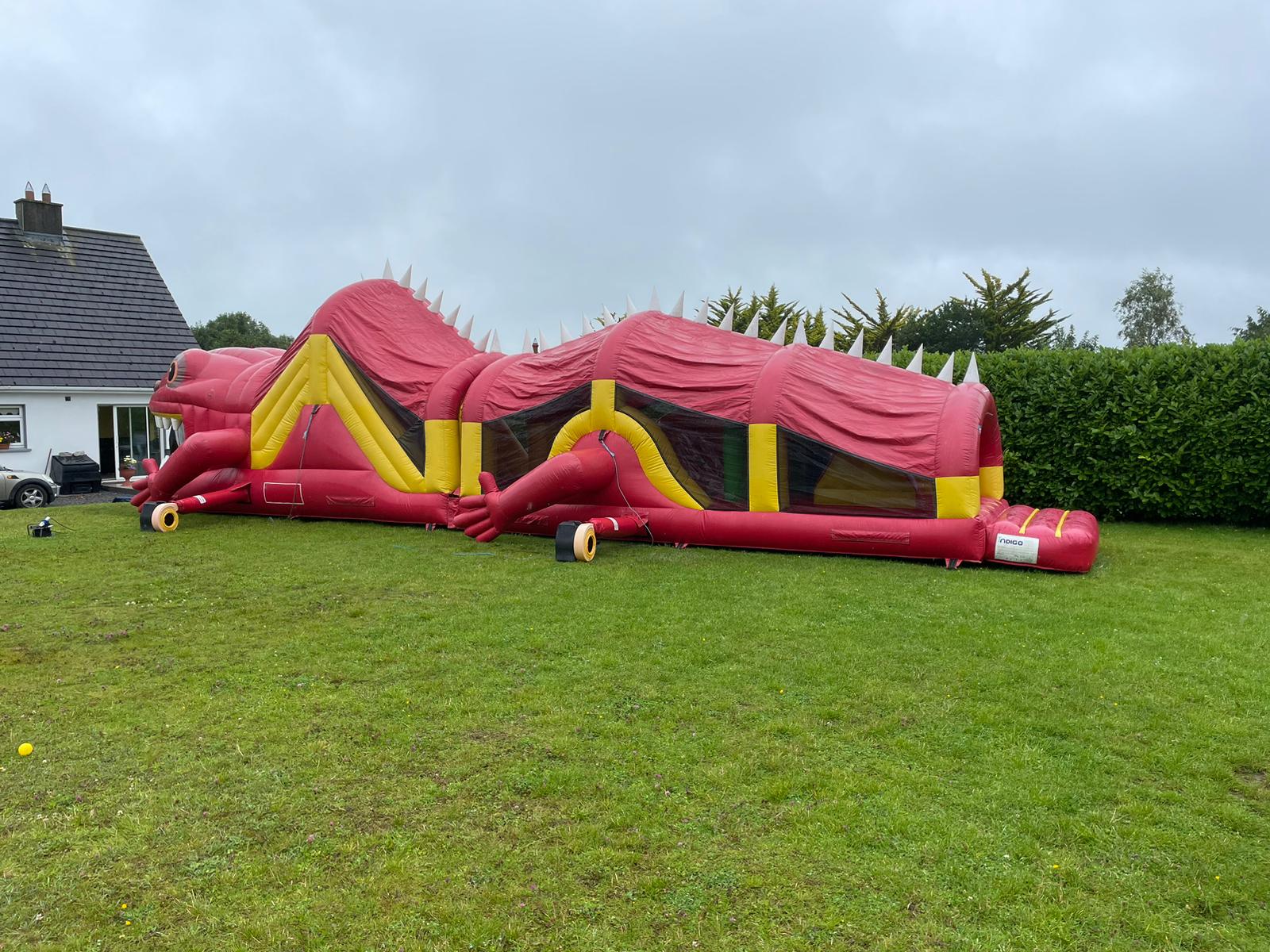 LIZARD OBSTACLE COURSE - Hire in Killure | BDL Bouncy Castles