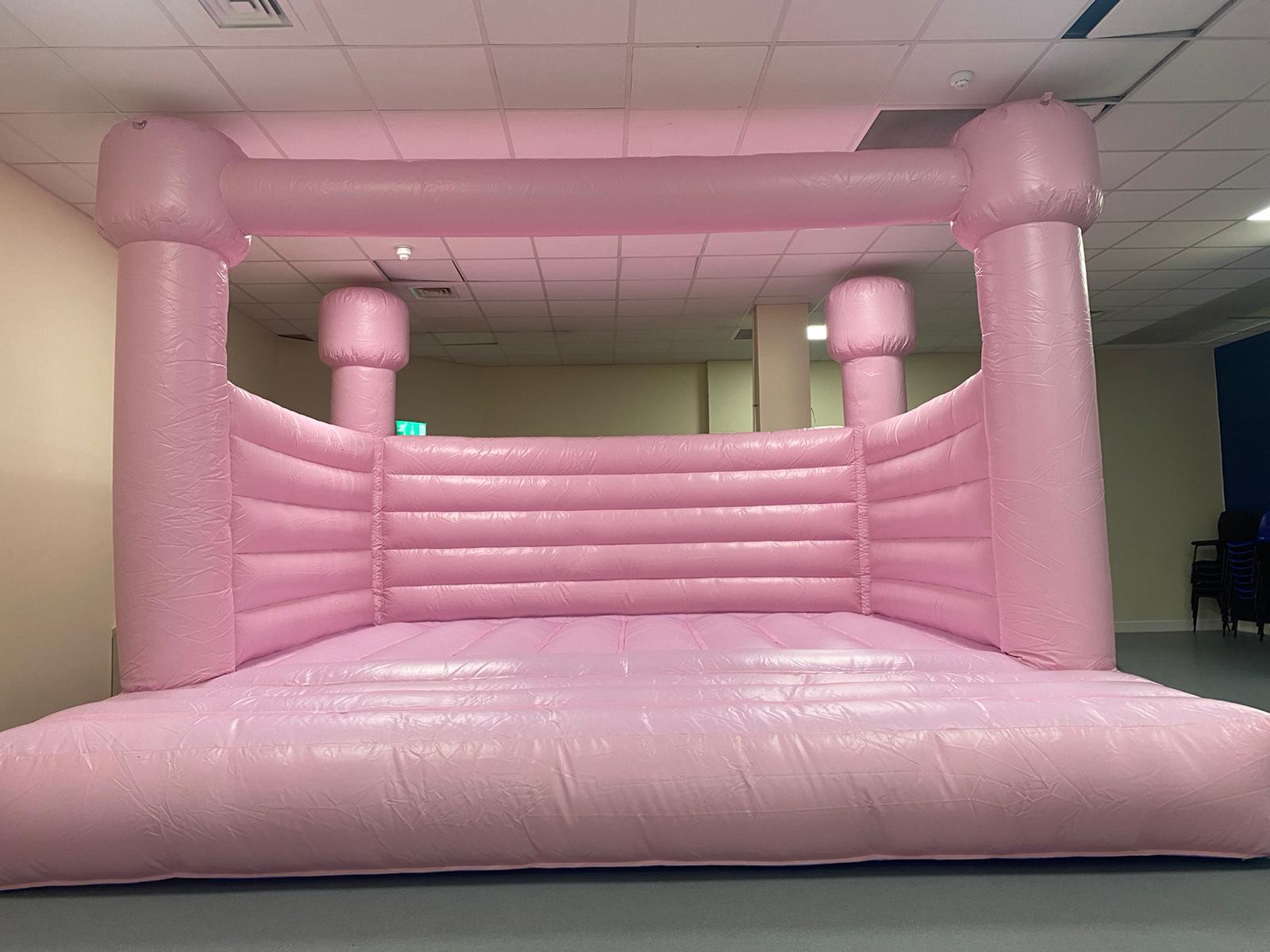 Pretty pink bouncy castle - Bouncy Castle Hire, Bouncy Castles in ...