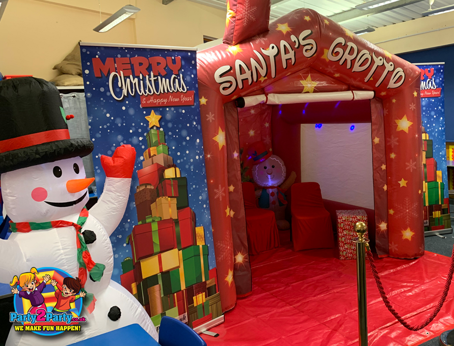 Father Christmas (Santa) and Inflatable Grotto Hire Nottingham
