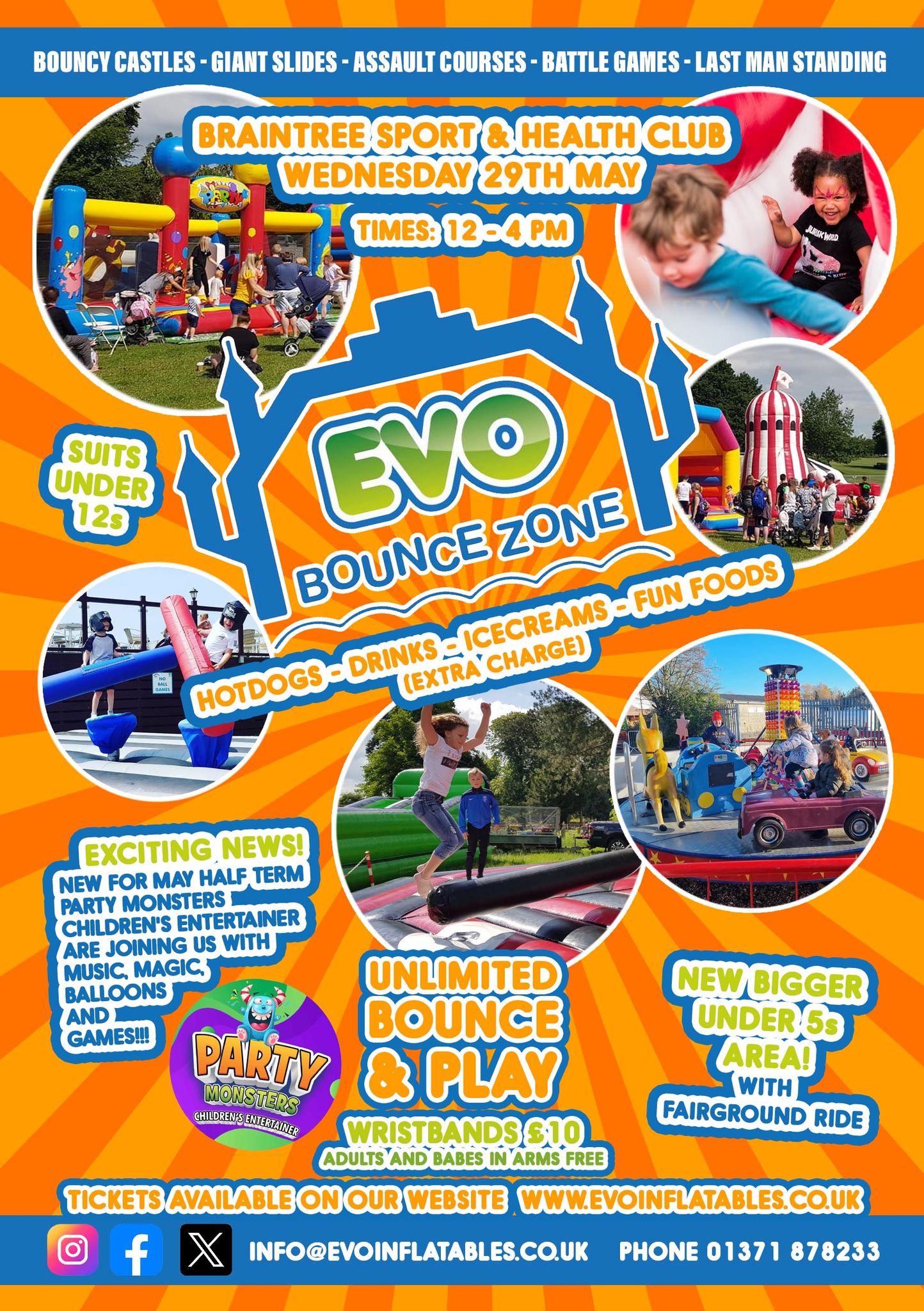 Evo Event Days - Events in Essex and Herts