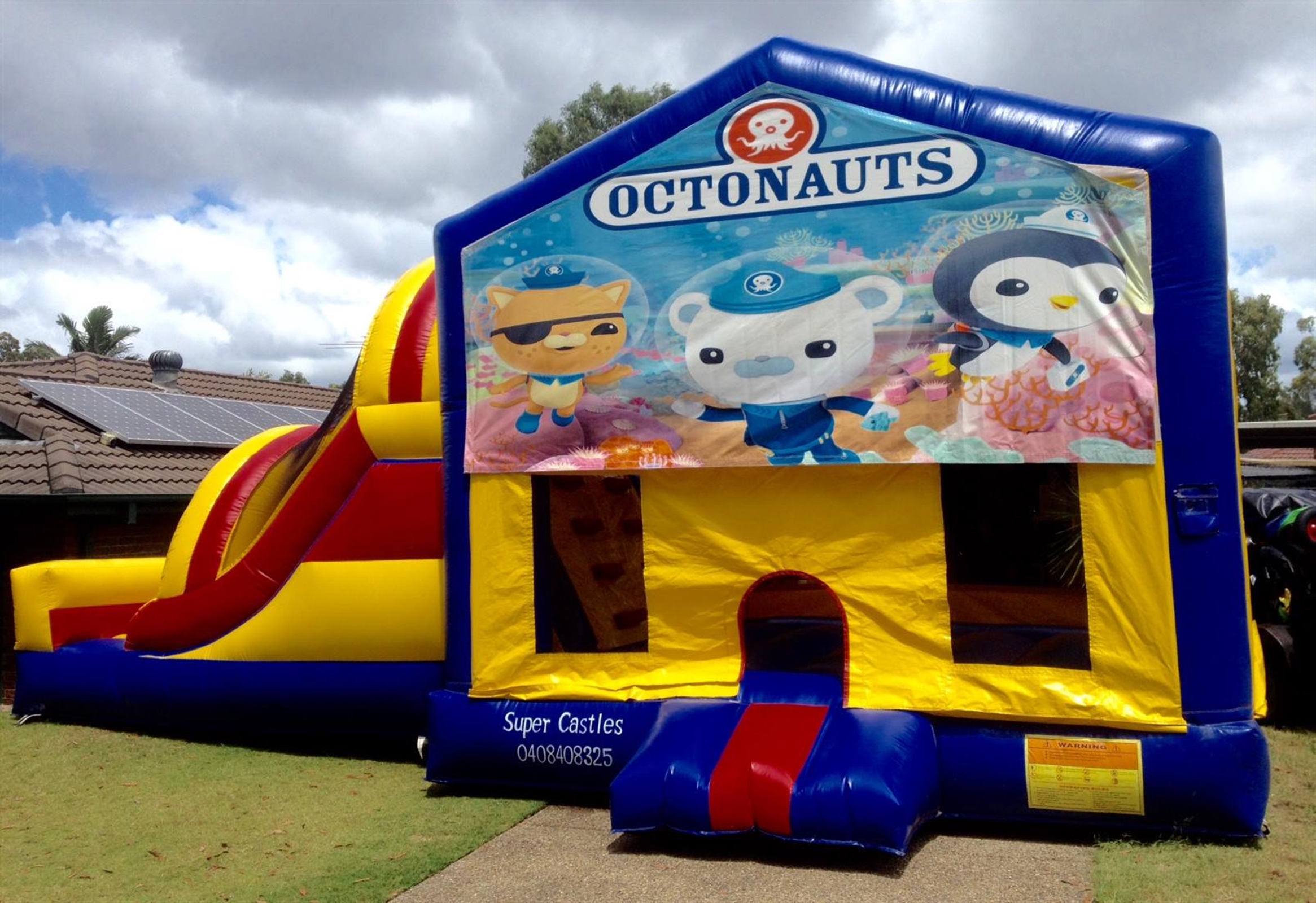 Octonauts Large Banner Castle - Jumping Castle Hire Brisbane, Jumping ...