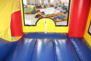 Minions Themed Castle with Slide - Hire in Auckland | Bounce For A Cause