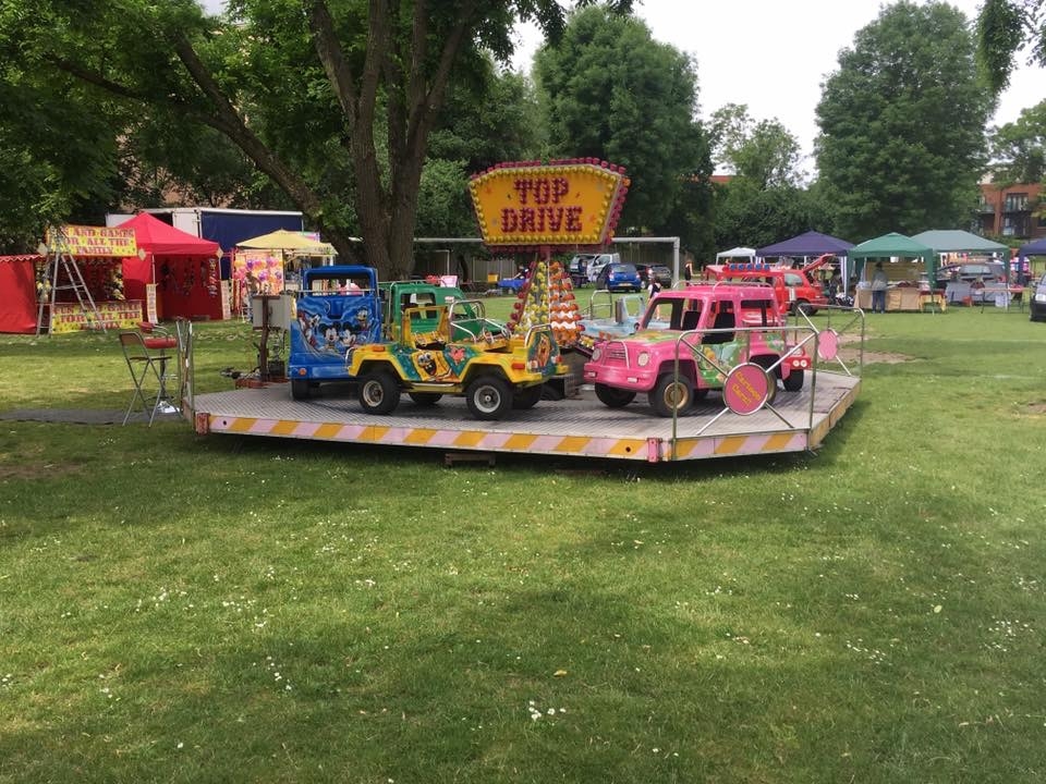 Top Drive Car Funfair Carousel | Fairground Hire London, Essex