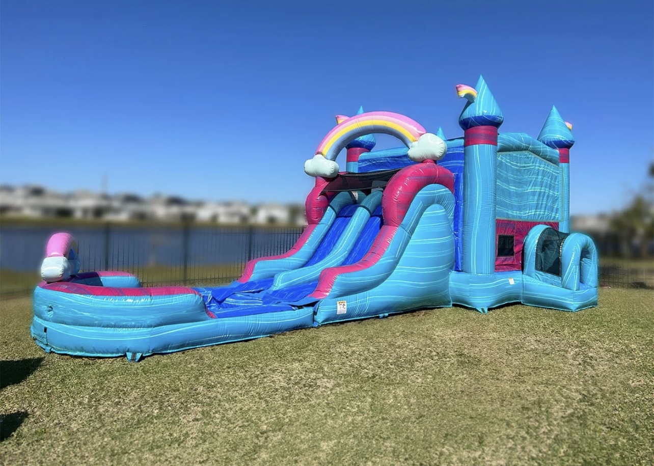 Combo Bounce Houses - Inflatables Rental in fl | All American Inflatables