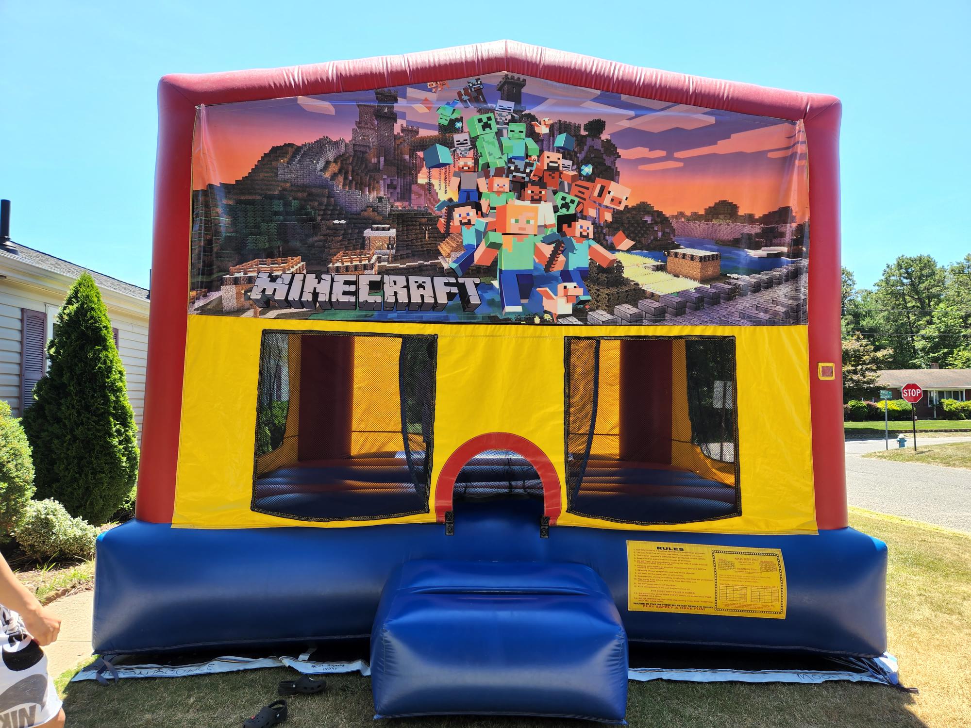 Minecraft Inflatable Rental - Ocean & Monmouth Counties NJ