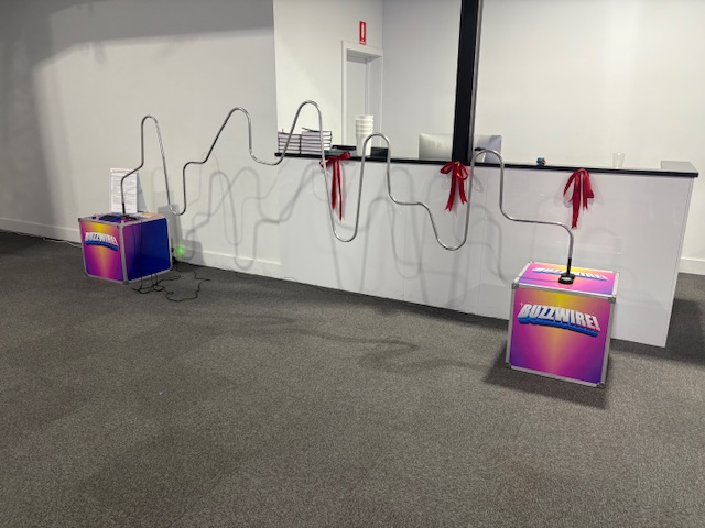 4m Mega Buzz Wire Game Hire