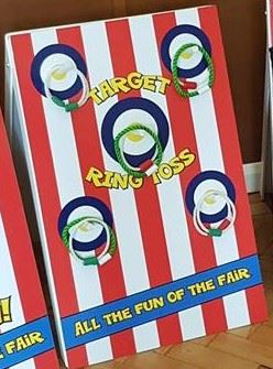 Target Ring Toss Side Stall - Bouncy Castle Hire in Bishops Stortford ...