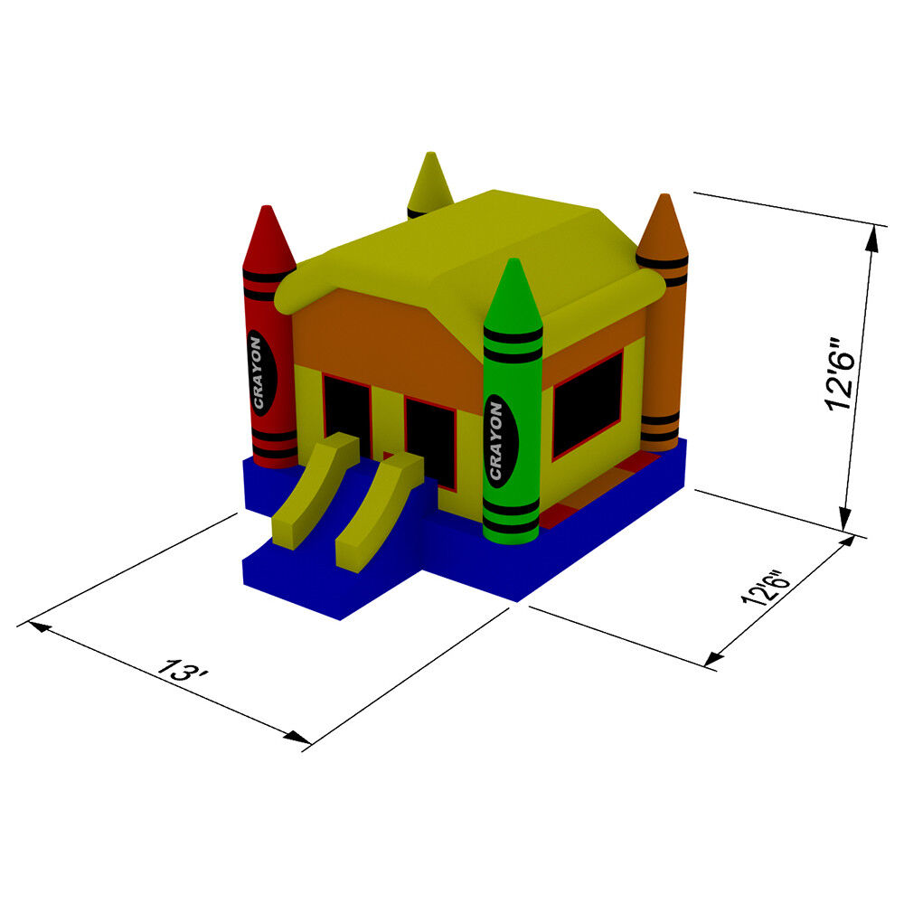 Crayon Bounce House - Hire in WA