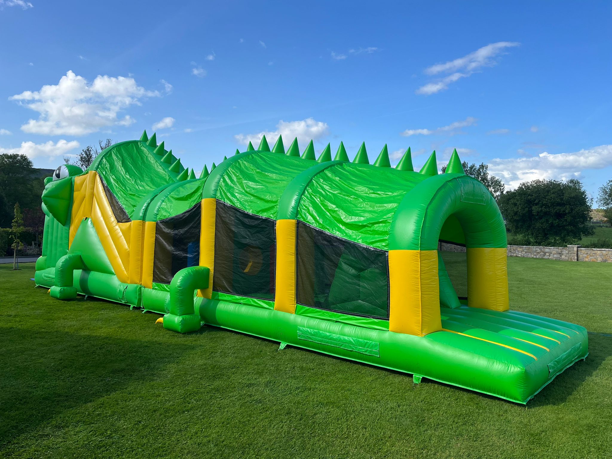 50ft Crocodile Obstacle Course - Bouncy Castle Hire in Mayo, Castlebar ...