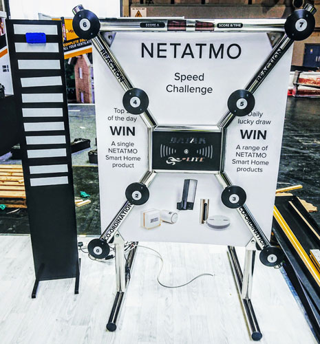 Batak Lite Game with Custom Branding | Exhibition Stand Games