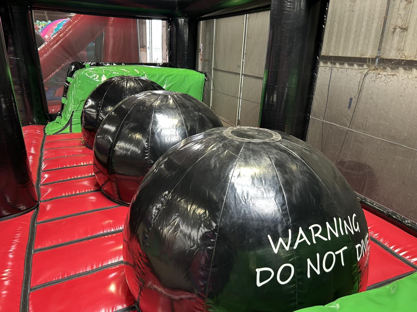 It's a knock-out Inflatable Hire Jumping Balls