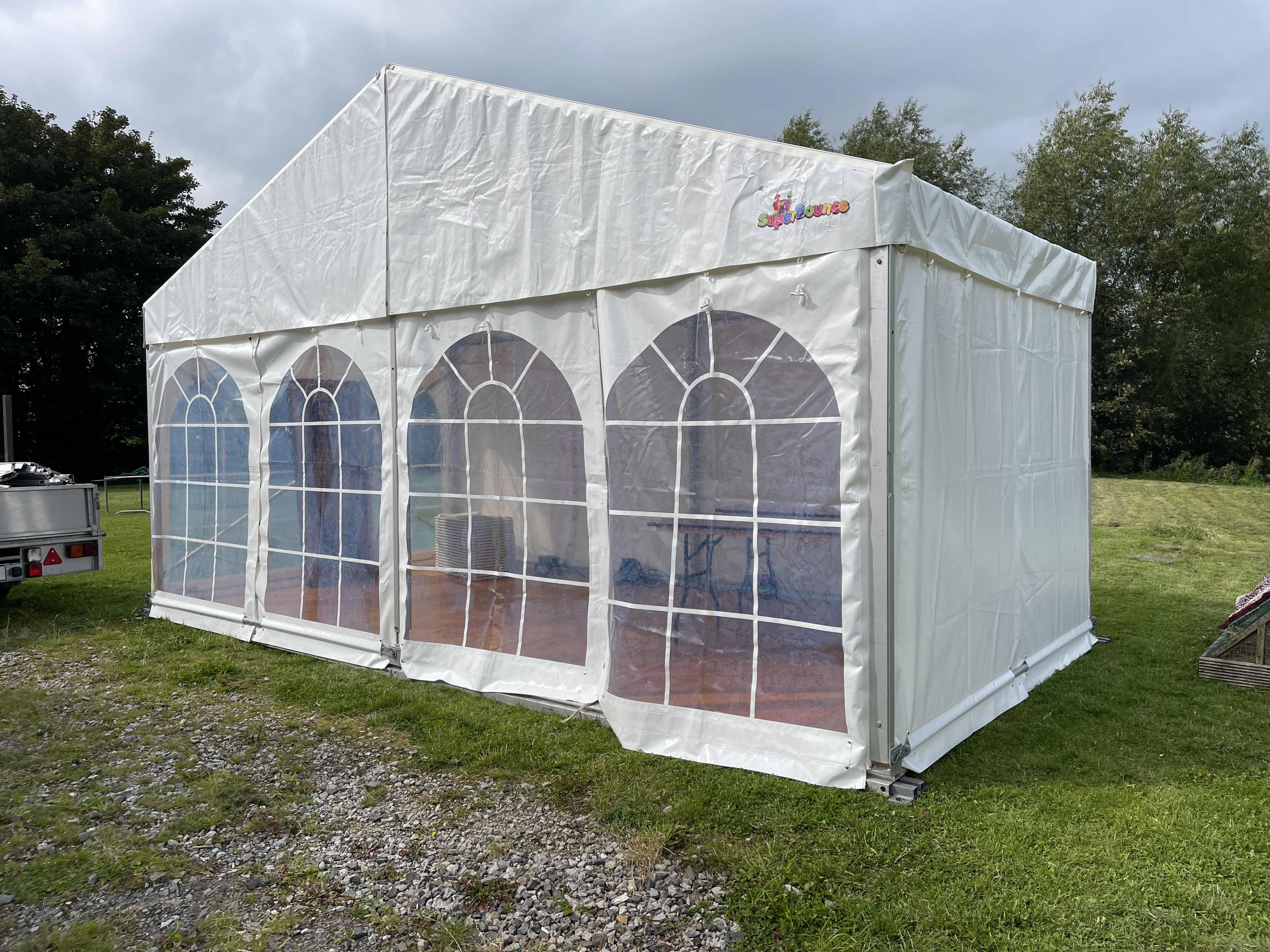 20ft x 10ft Marquee (Full Package) - SuperBounce Bouncy Castle ...