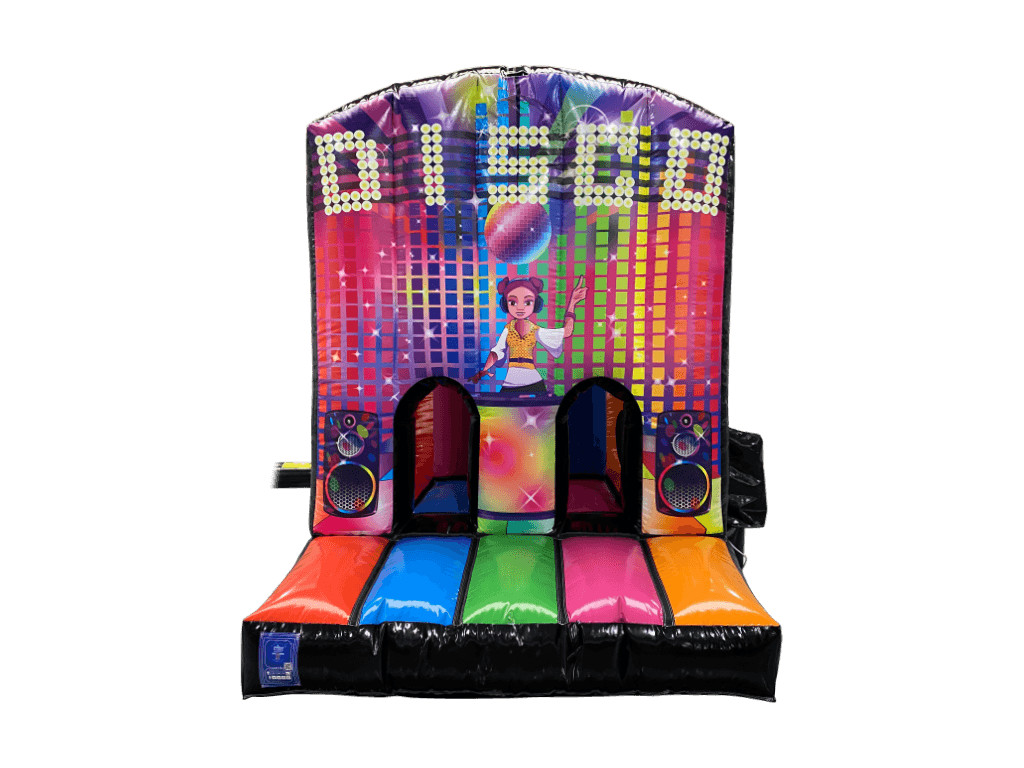 Disco Fun Run - Bouncy Castle Hire, Slides, Rodeo bull ice cream van in ...