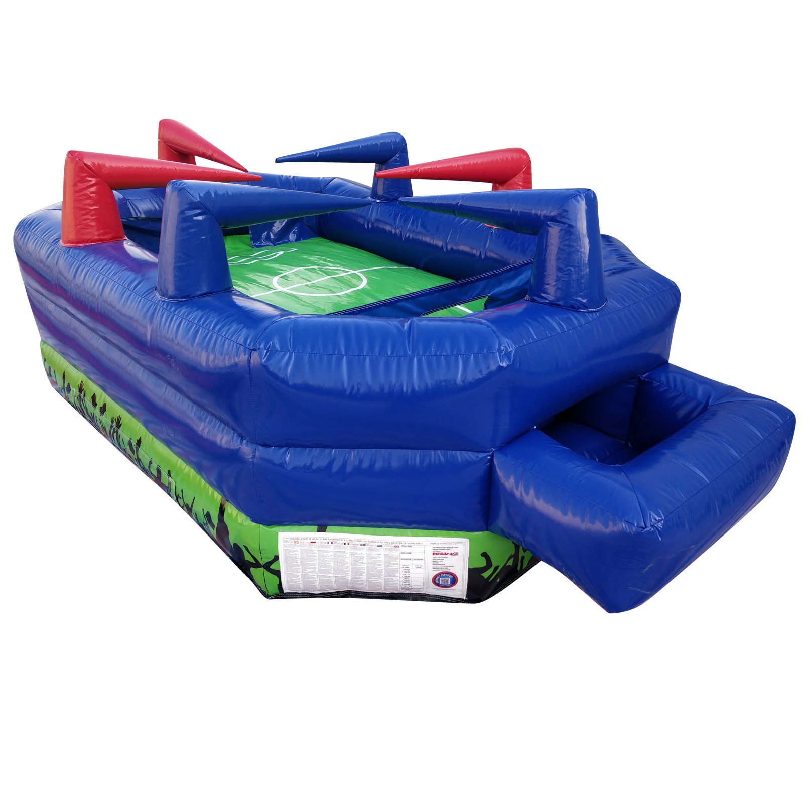 BBOL-171 - 10x5x4ft - Air football table (Mainly blue with art ...