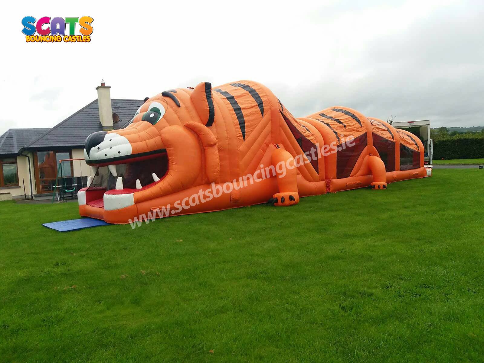 Tiger Obstacle Course | Scats Bouncing Castles