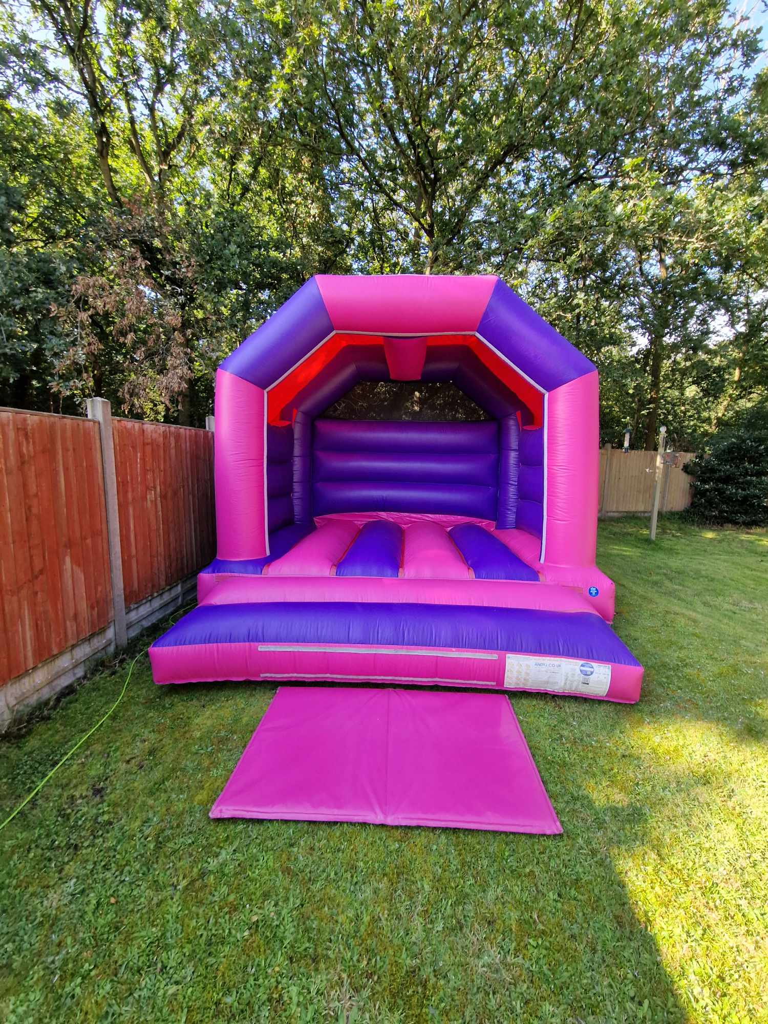 Pink A Frame - Hire in Lincoln | Lincs bounce