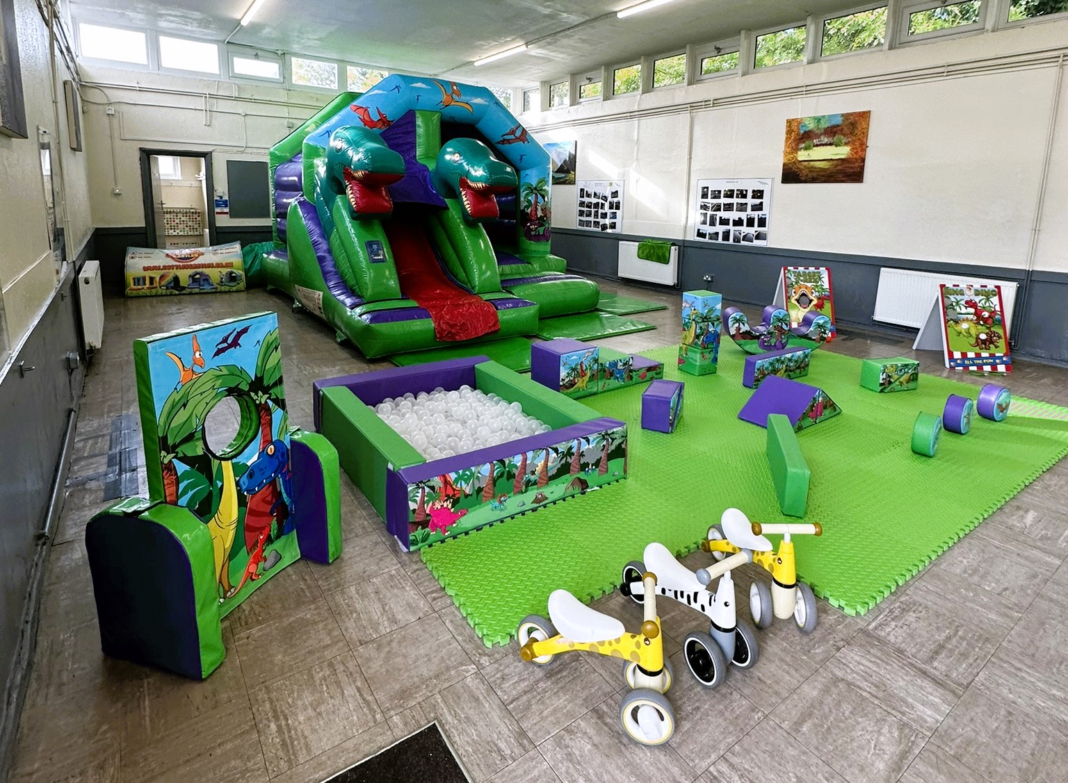 Jurassic Jungle Bash Package - Prehistoric Fun for Your Event!