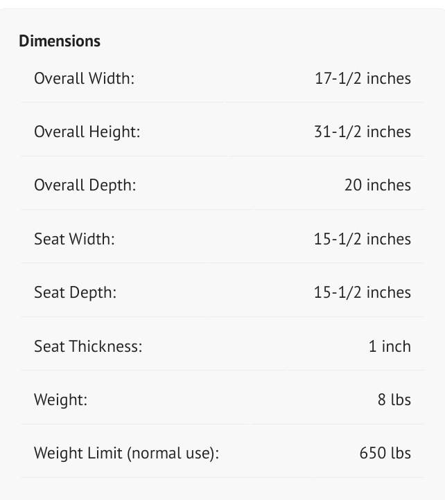 Black Plastic Chair - Hire in Florida | Bounce Boyz Party Rentals