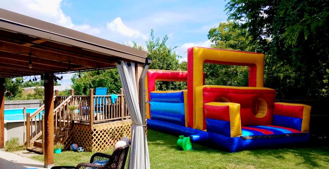35 Ft Classic Obstacle Course - Rental in Oklahoma | Okie Kidz Inflatables