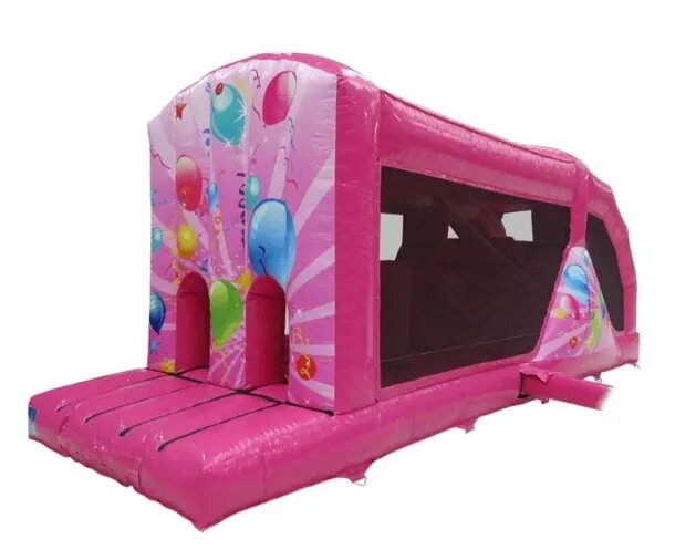 Pink Fun Run Celebration - Bouncy Castle Hire in Buckfastleigh | Abba ...