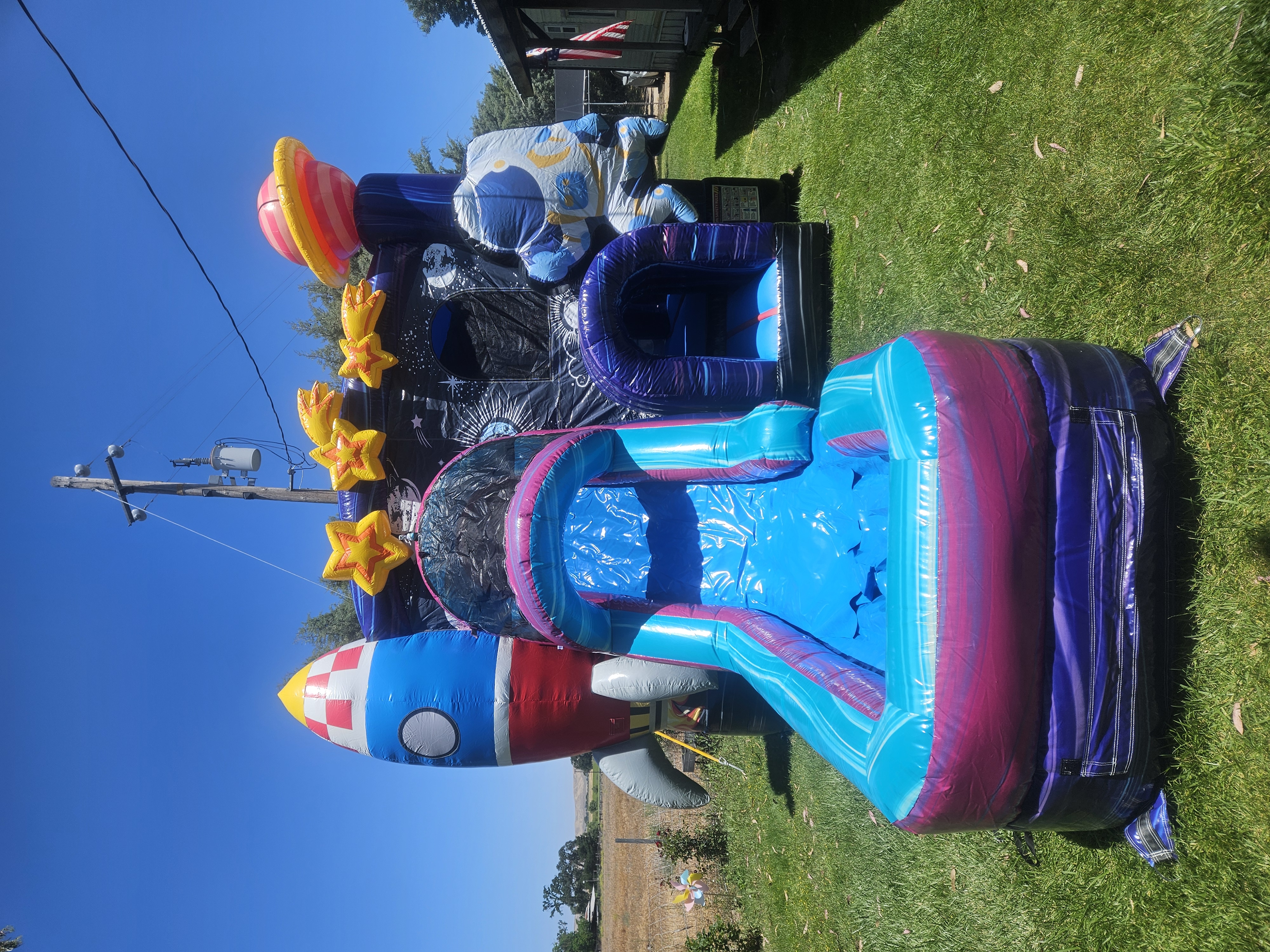 Combo Bounce Houses - Bounce House Rental in Ca | Ty's Bounce Barn