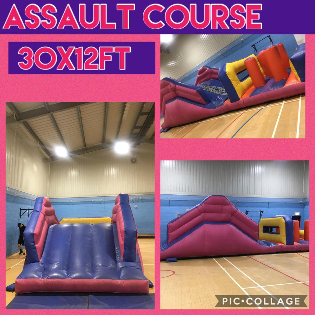 Assault course - Hire in York and surrounding | BIG N BOUNCY CASTLE HIRE