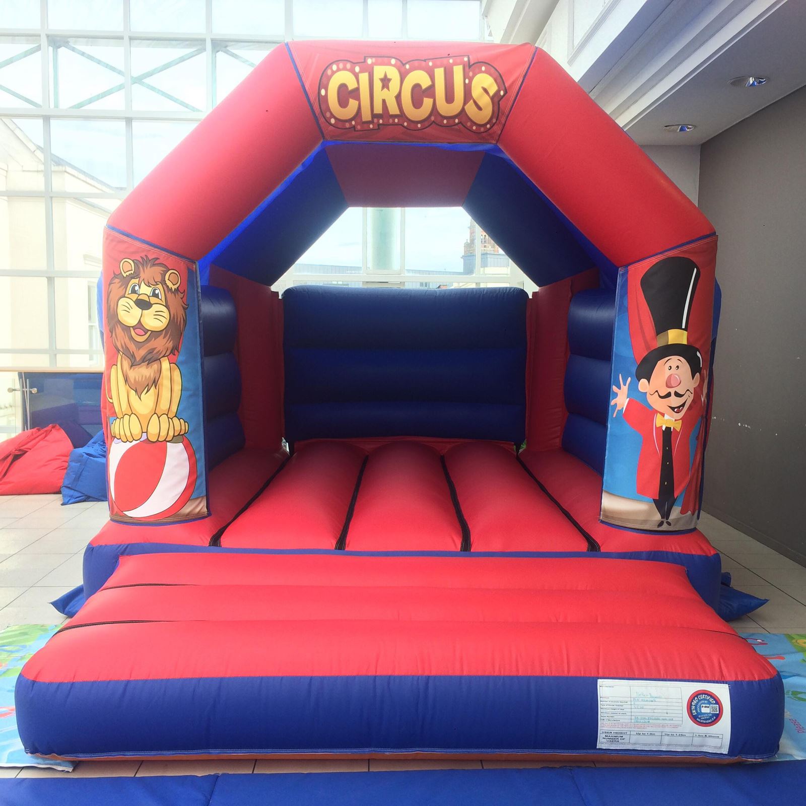 Circus Themed Bouncy Castle - Bouncy Castle, Party and Event Hire in ...