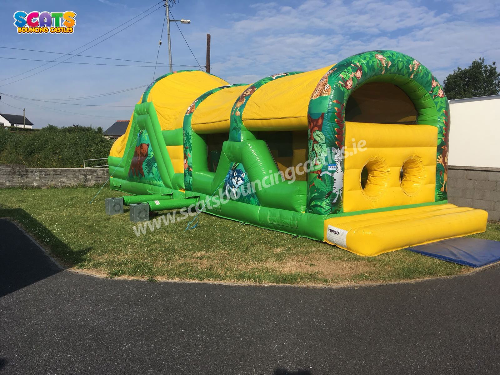 Obstacle Course Bouncy Castle Hire Carlow Kilkenny