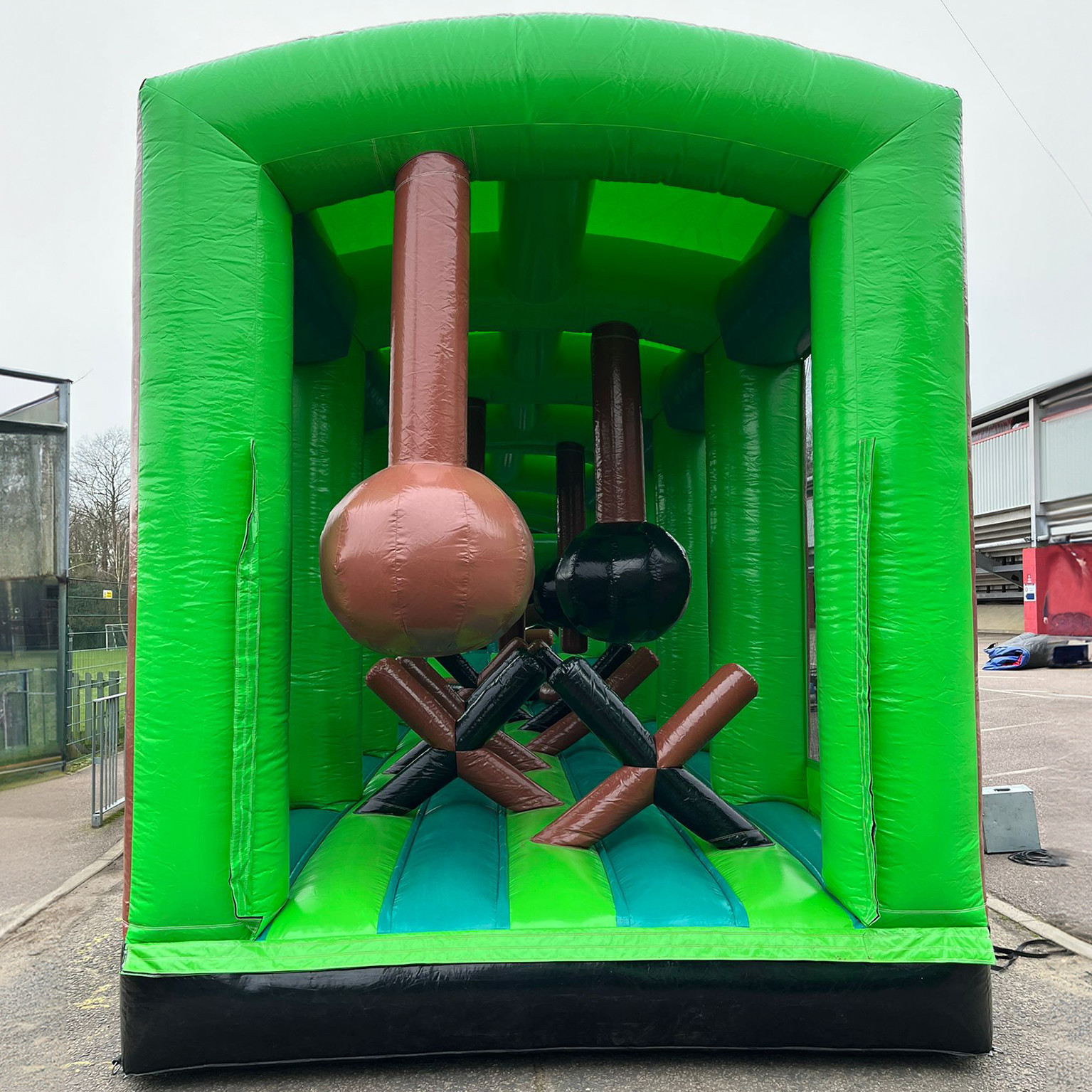 100ft 4 Piece inflatable 100ft Army Assault Course - Inflatable, Bouncy ...