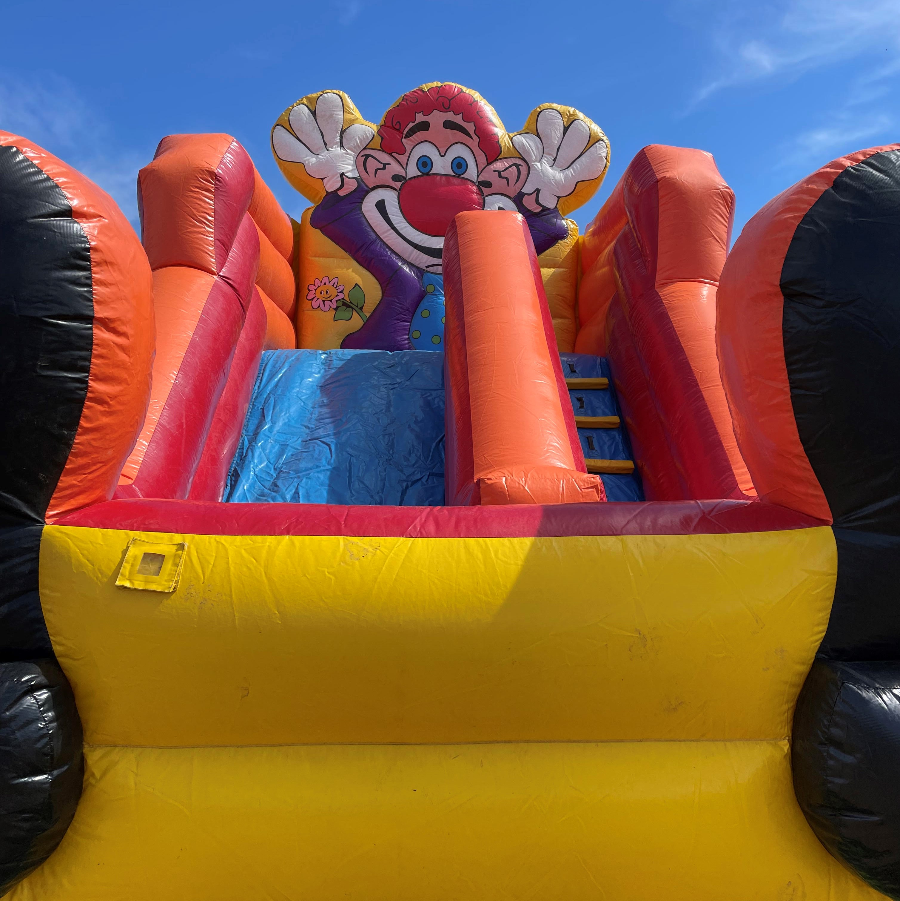 Mega Tall Clown Slider - Party Rentals for hire in Orillia, Coldwater ...
