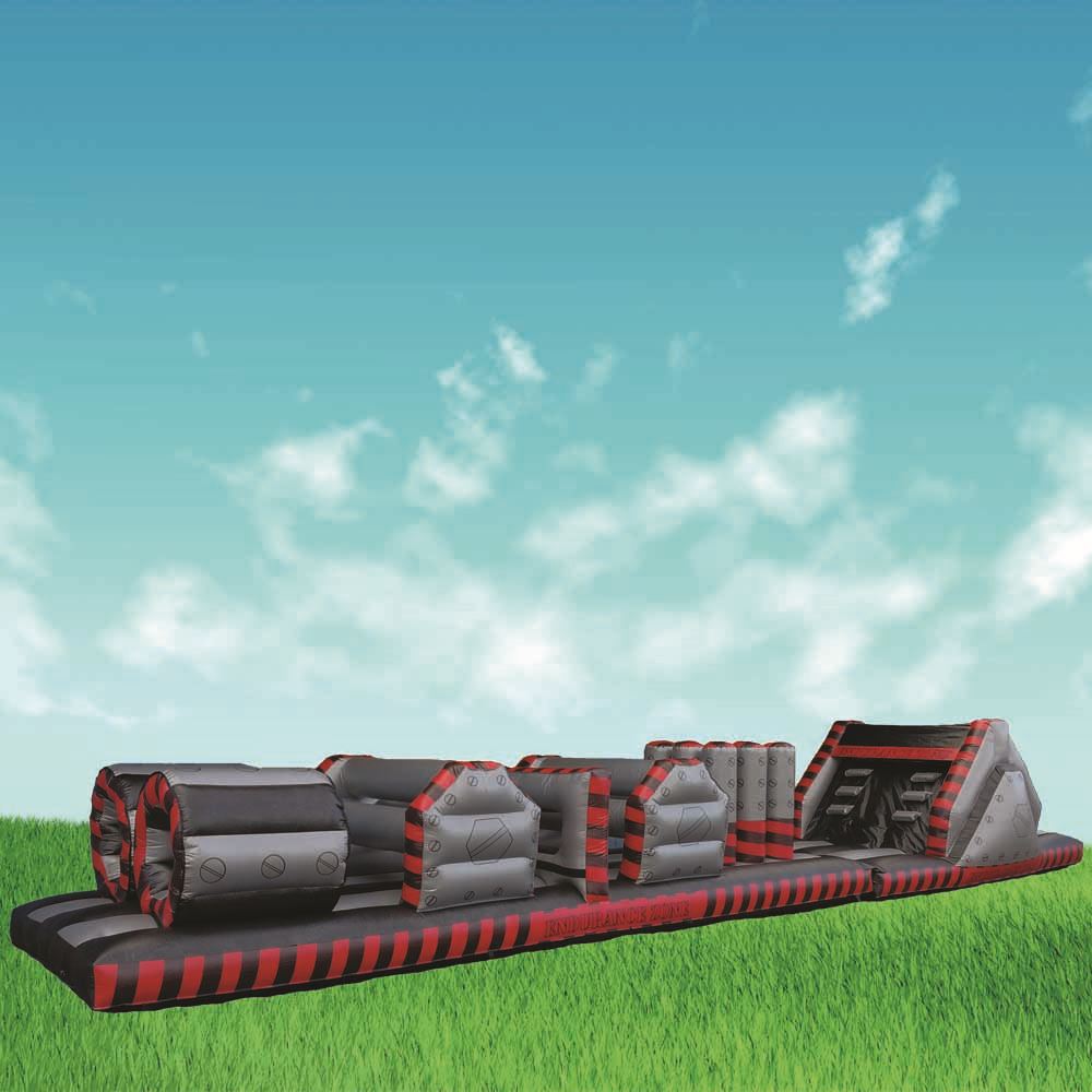 60ft Endurance Zone Obstacle Course - Bouncy Castle Hire in Coventry ...