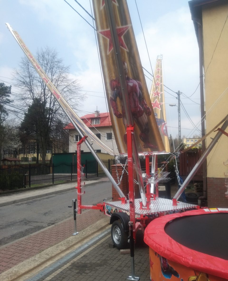 4 Round Bed Trailer Mounted Bungee Trampoline - Hire in Kilkenny ...