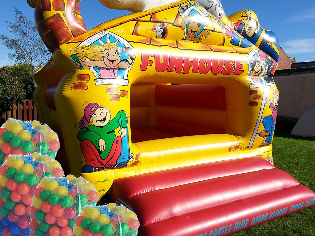 Fun House Ball Pool (with balls) - Bouncy Castle Hire in Huddersfield ...