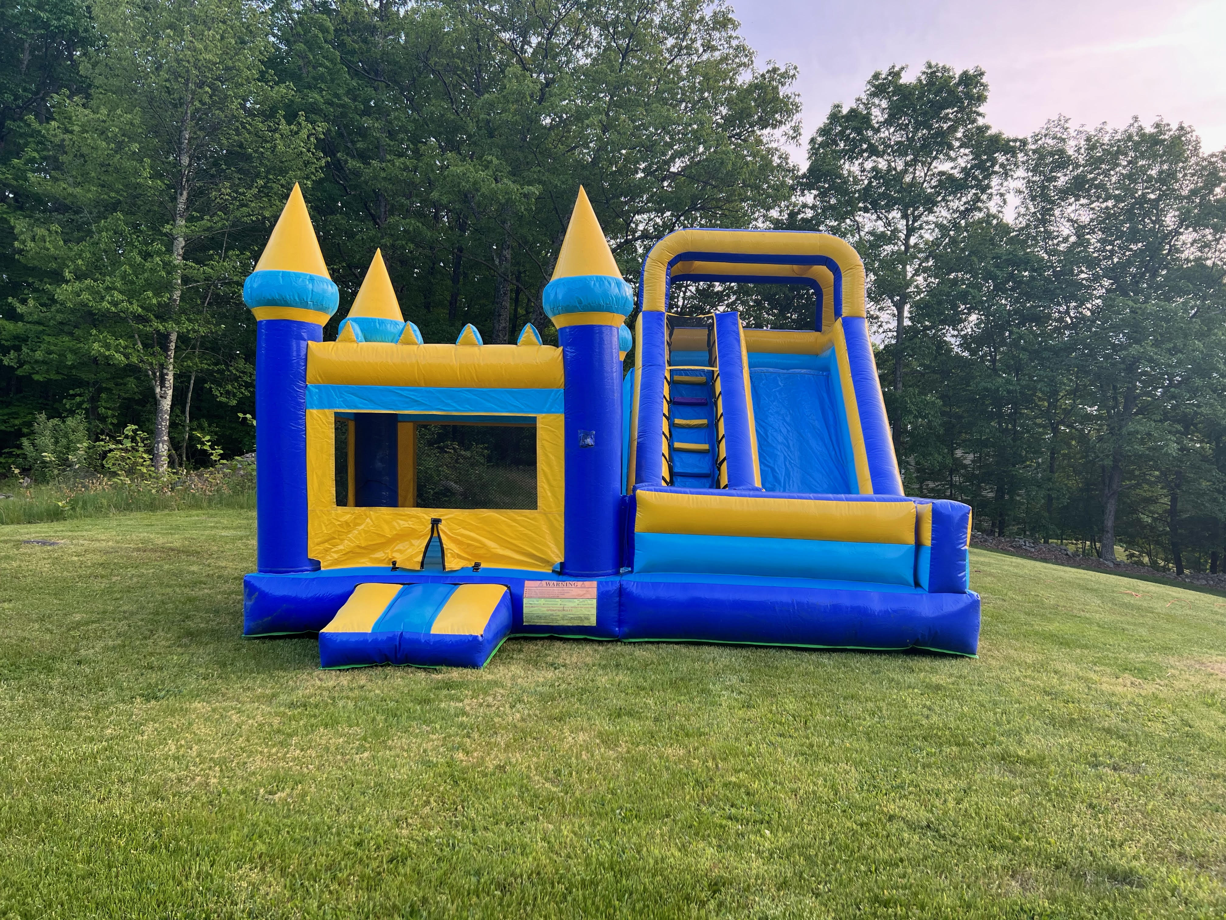 15ft Slide Combo - Hire in NY | InflataBroz